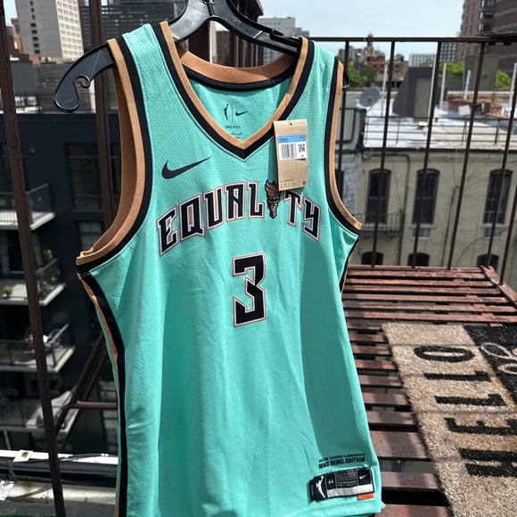 Nike | Tops | Nike Ny Liberty Equality Basketball Jersey | Poshmark